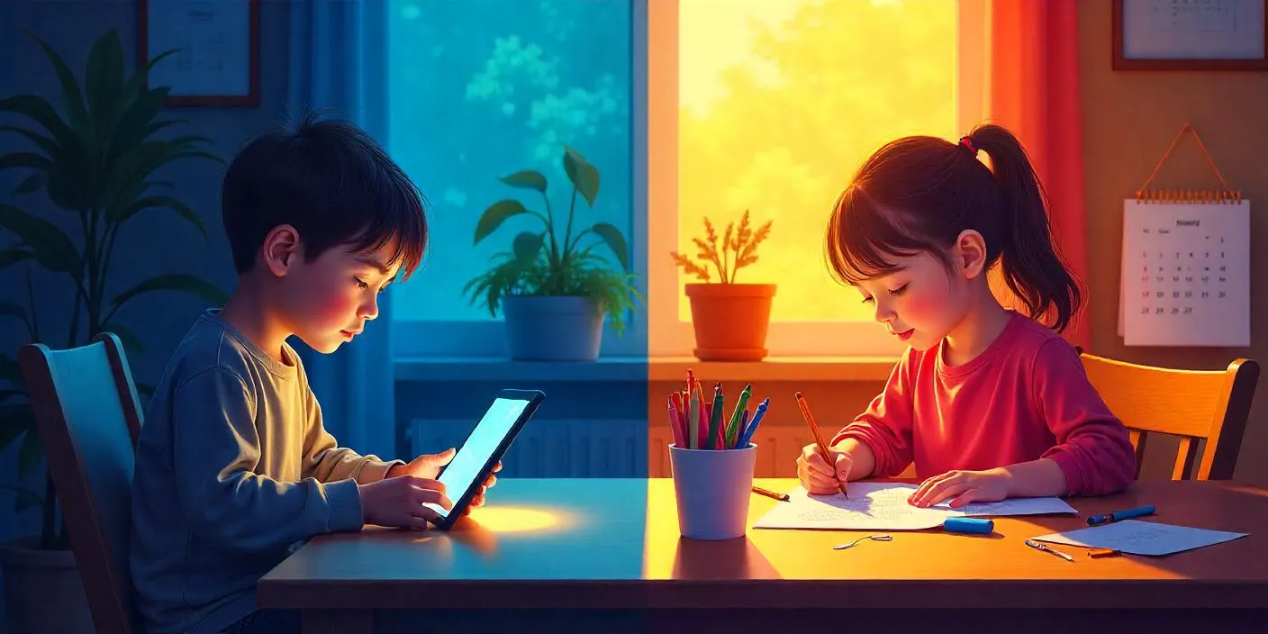 Coloring Pages vs. Screen Time: Boost Child Development